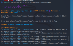 Kali Linux 2021.1でdirsearchを使用しWeb サーバー内のディレクトリとファイルを検索する - 倫理的ハッキング ...