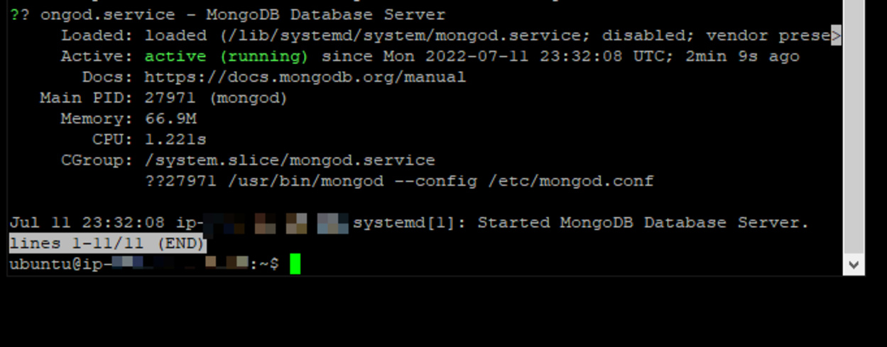 Ubuntu 22.04 LTS上でインストールしたMongoDBサービスの開始とMongoDB Shellの起動 | Men of ...