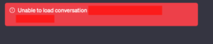 ChatGPTで「Unable to load conversation ******」とポップアップが表示される。 | Men of ...